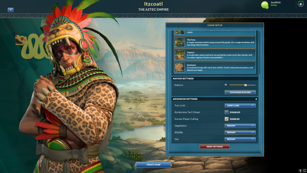 Game Settings - Ara: History Untold Wiki